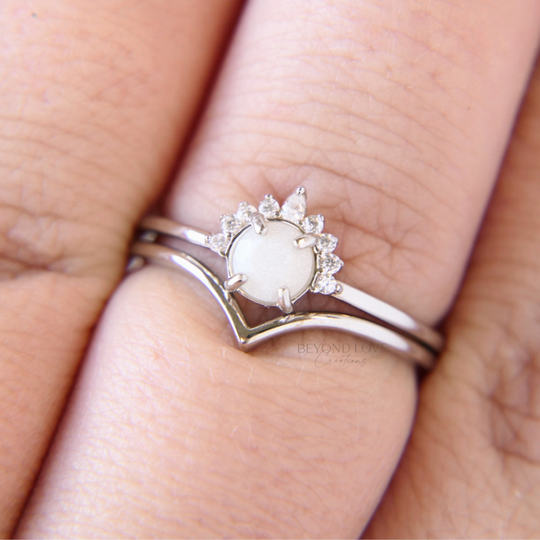 Keepsake Ring Set | Breastmilk, Ashes, Memorial Inclusions – Beyond ...